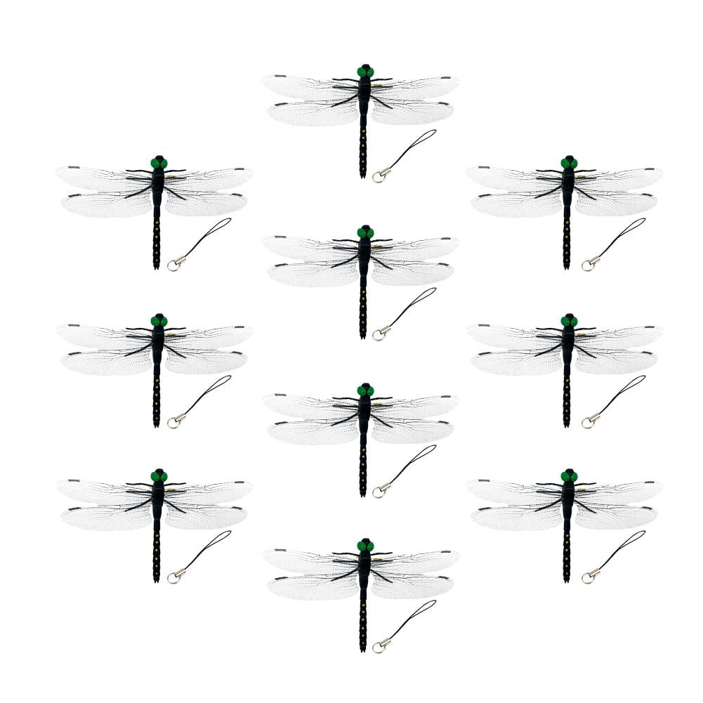 4/10/20pcs Simulation Dragonfly Insect-Repellents,Realistic Miniature ...