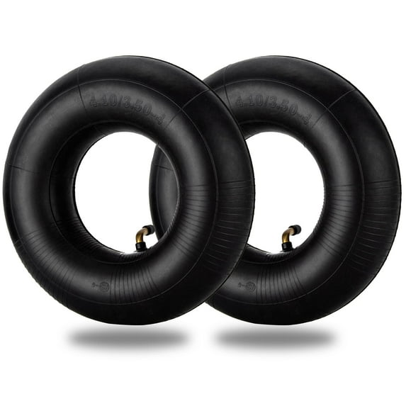 4.10/3.50-4" Inner Tubes, 2 JKF25 Pack Heavy Duty 3.50-4/410/350-4 ...