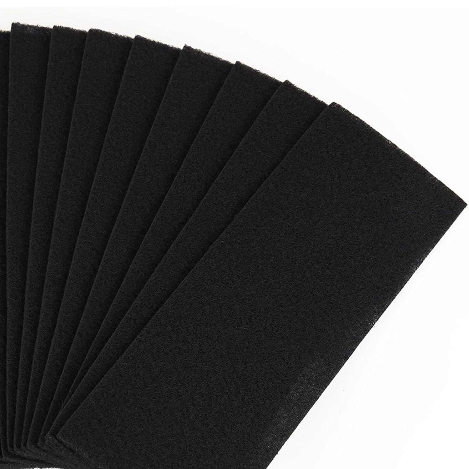 4"×10" Activated Carbon Filter for Household Floor Vents,20PCS Black ...