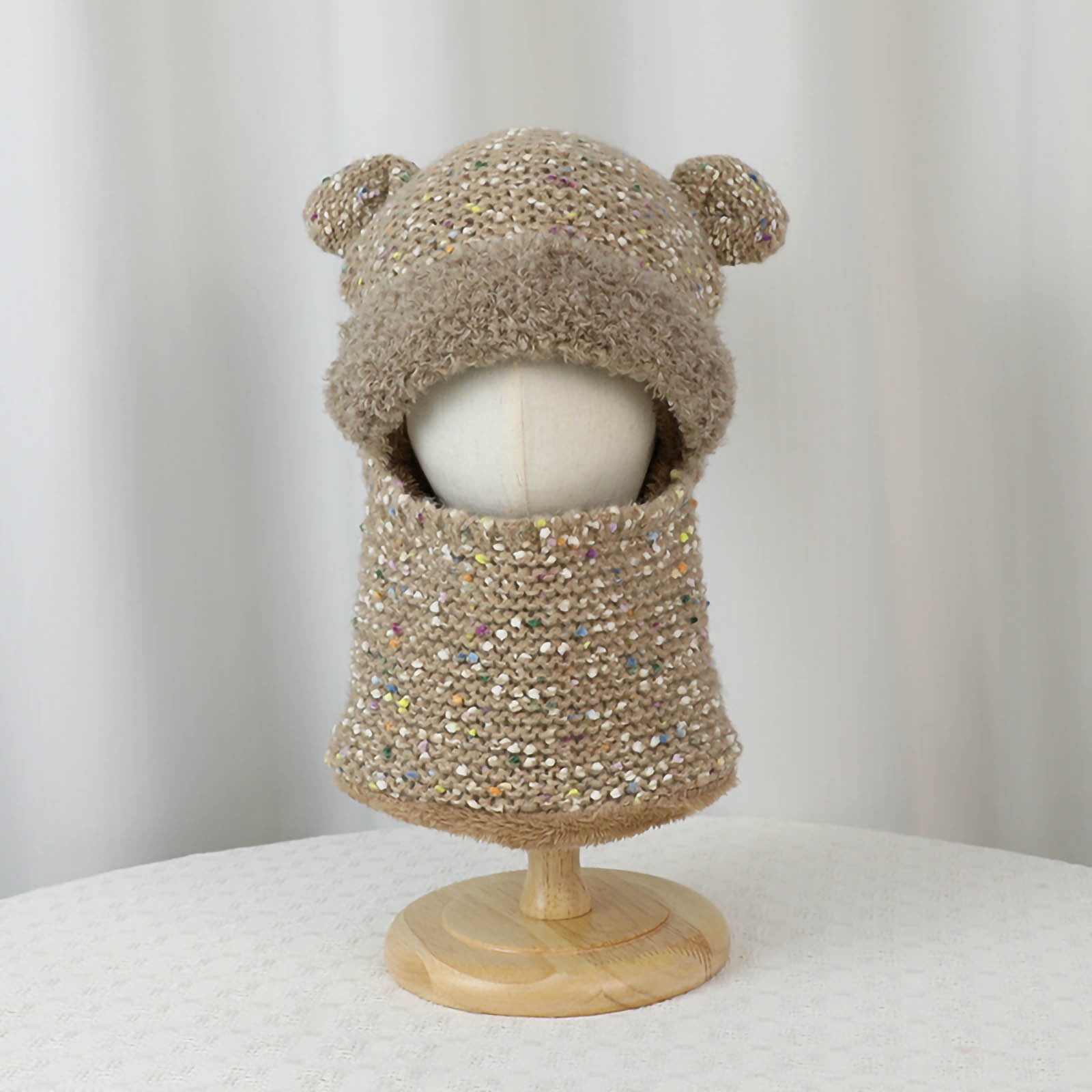 4-10 Years Old Boys And Girls Winter Plus Velvet Warm Ear Protection ...