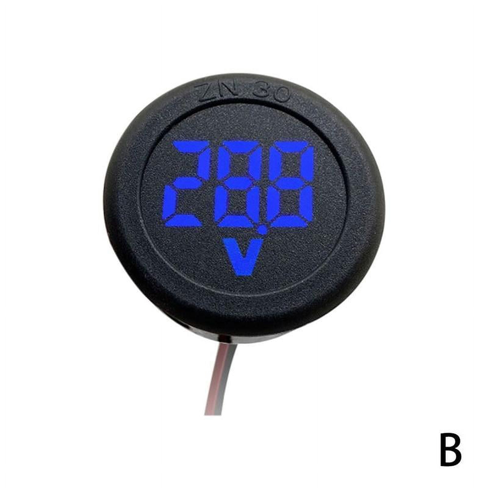 4-100V Voltmeter Ammeter LED Dual Digital Volt Amp Gauge Meter C7P2 ...