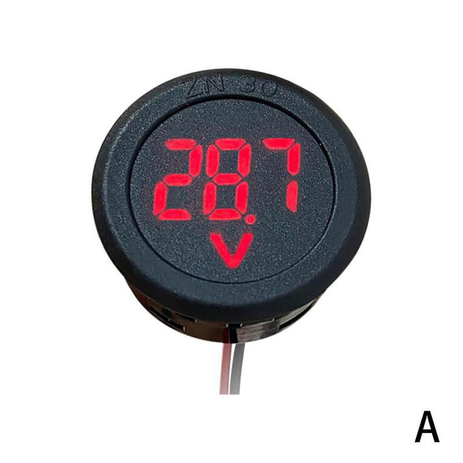 4-100V Voltmeter Ammeter LED Dual Digital Volt Amp Meter Gauge F0A5 ...