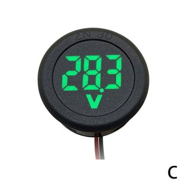 Voltmeter Ammeter LED Dual Volt Amp Meter Voltage Current NEW Gauge ...