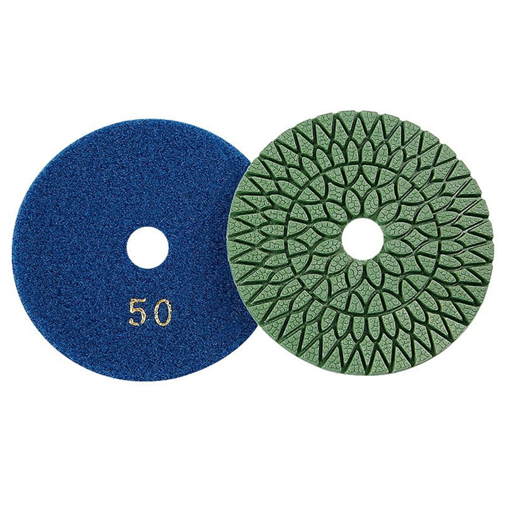 4" 100mm Diamond Wet Polishing Pad Granite Marble Concrete Stone ...