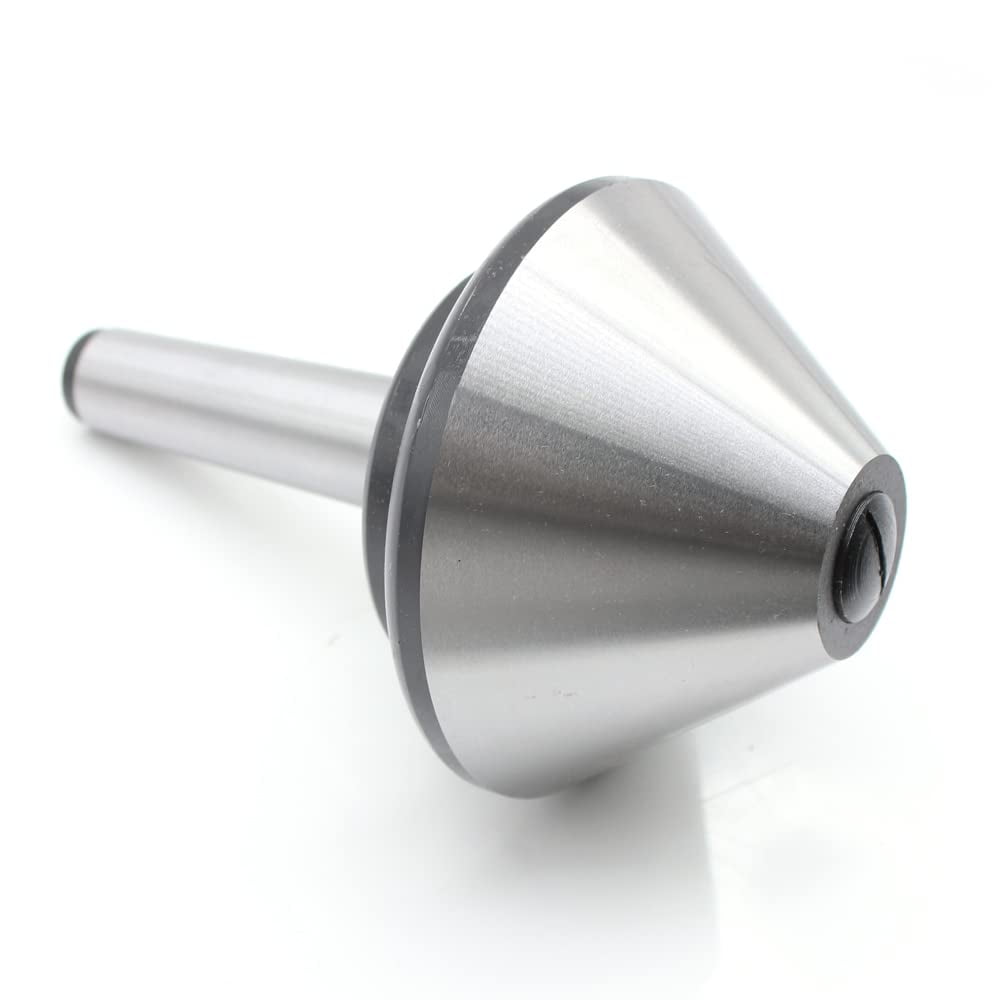 4" 100mm MT3 Bull Nose Live Center Morse Taper #3 Bull 75 Degree Nose ...