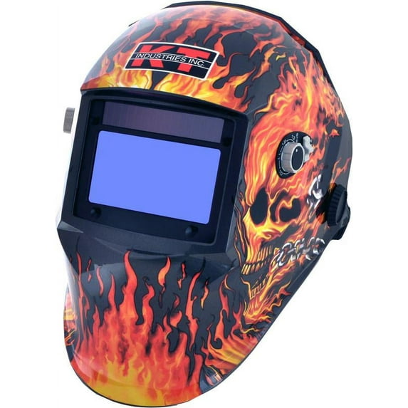 4-1071 FLAMING WELDING HELMET - Walmart.com