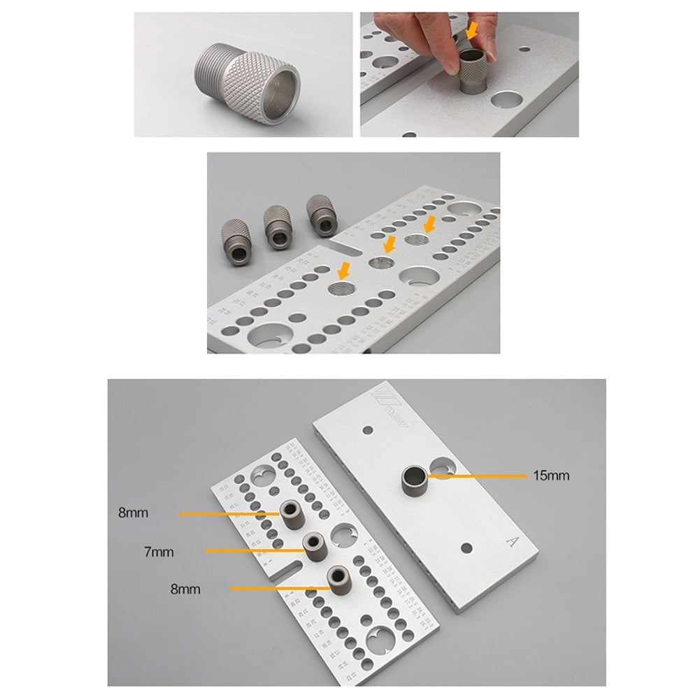 4-10Mm Drill Sleeve Bushing M14 Dowelling Jig Wood Drilling Guide ...