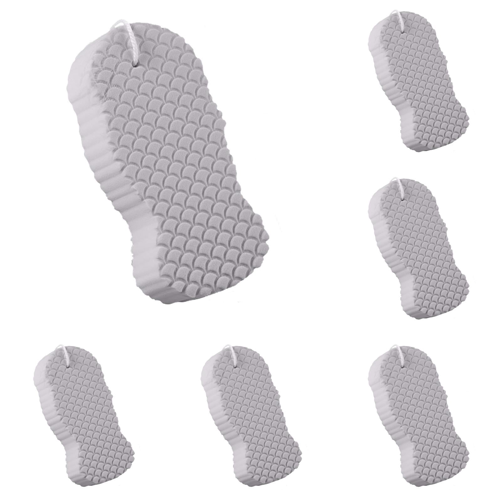 4-10PC Exfoliating Bath Sponge Super Soft Dead Skin Remover Body ...