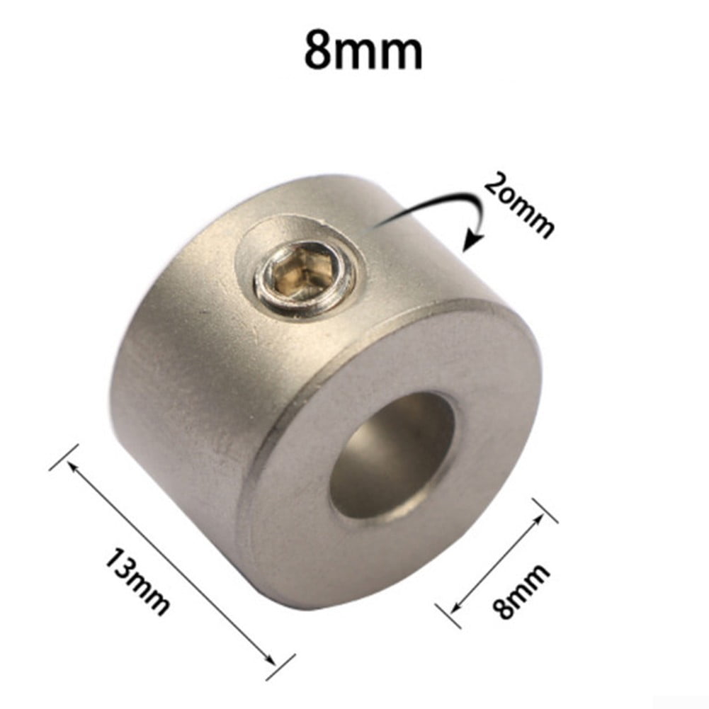 4-10mm Woodworking Drill Bit Depth Stop Collars Ring Positioner Drill ...