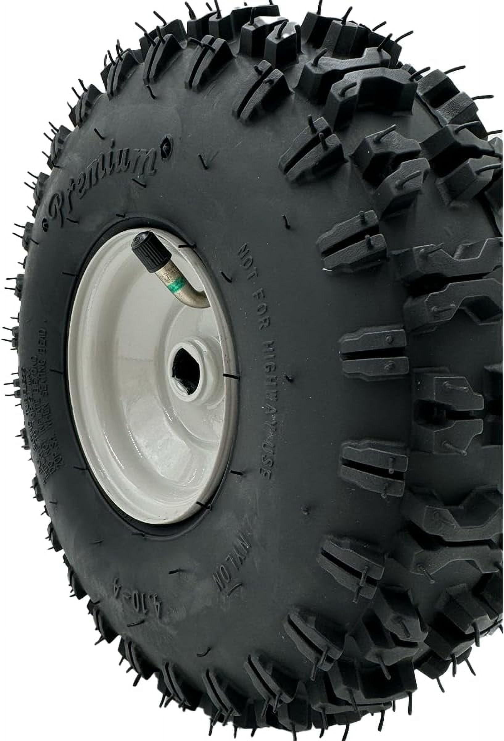 4.10x3.50-4 2Ply Snow Hog Wheel, 2.9 Inch Hub, 3/4" Axle - Walmart.com