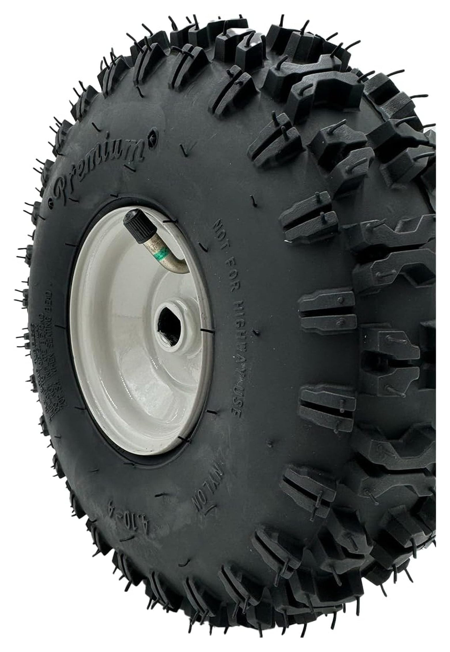4.10x3.50-4 2Ply Snow Wheel, 2.9 Inch Hub, 3/4" Axle - Walmart.com