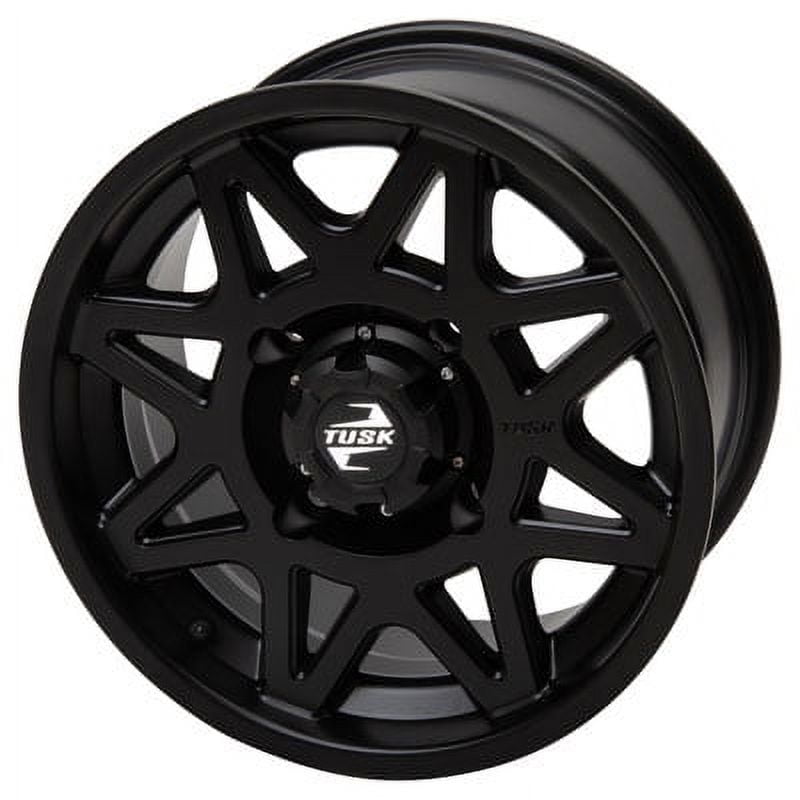 4/115 Tintic Wheel 14x7 5.0 + 2.0 Matte Black For Arctic Cat 500i 4x4 ...