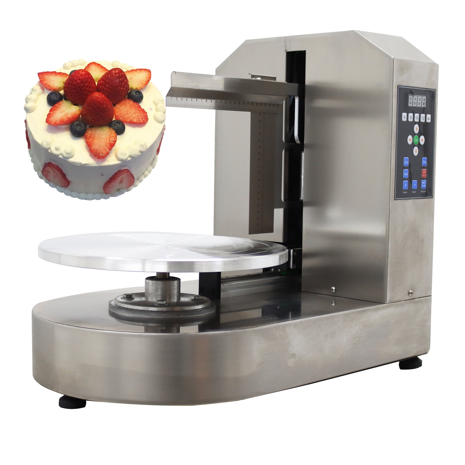 4-12 Inch Fully Automatic Cake Cream Spreading Coating Smearing Machine ...