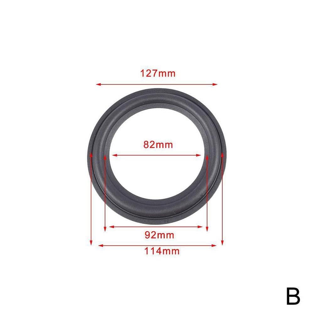 4-12 Inch Speaker Surround Rubber Woofer Edge Ring Foam Audio Repair ...