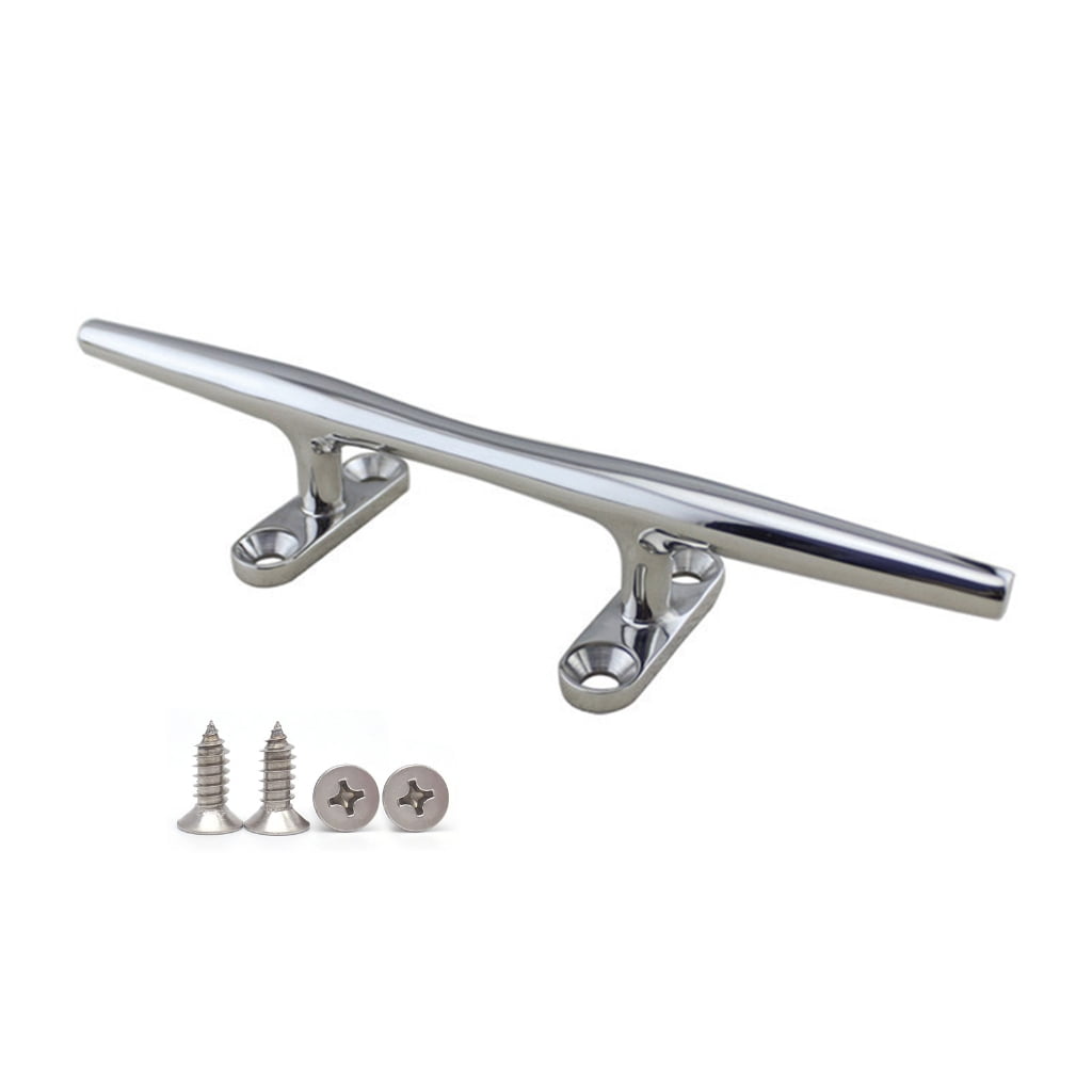 4-12 Inch Stainless Steel Deck Hollow Open Base Cleat Flush Mooring ...