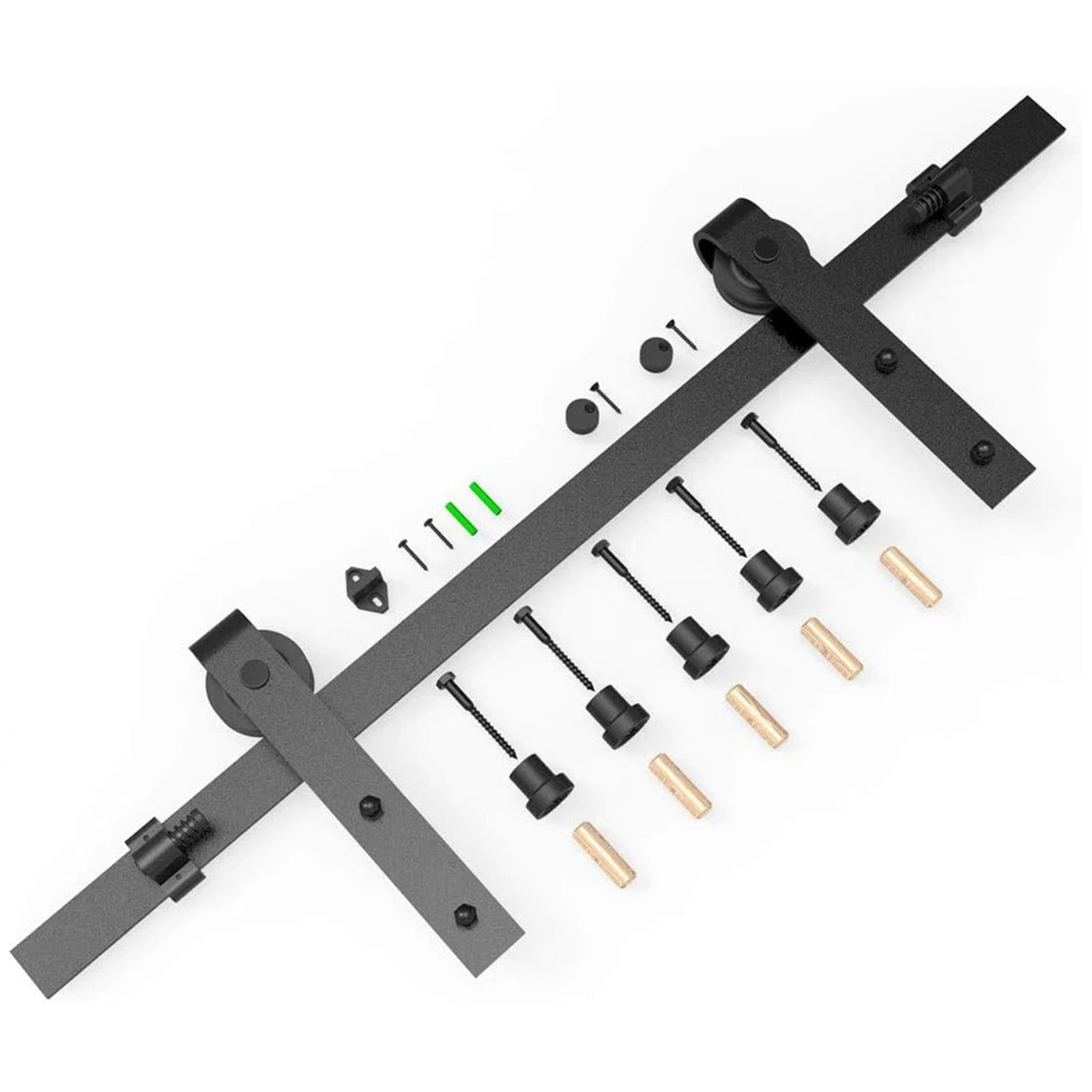 4-12Foot Sliding Door Fitting Set Sliding Door System Rail For Sliding ...