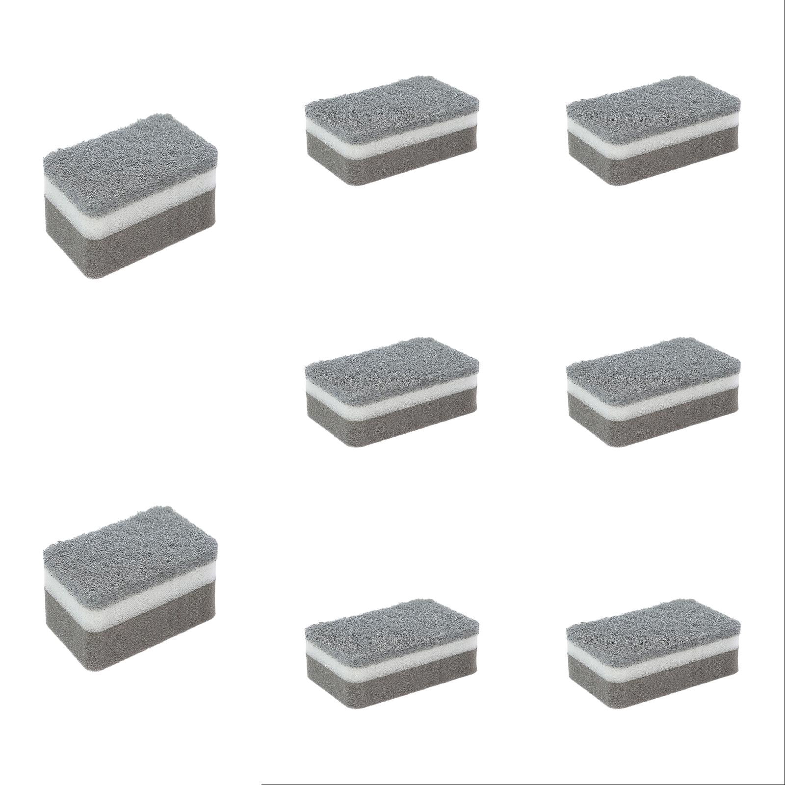 4-12PC Sponge Scrubber Cleaning Sponges Eraser Shower Tub Scrubber ...