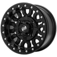 4/137 Tusk Fremont Beadlock Wheel 14x7 5.0 + 2.0 Matte Black For Can-Am ...