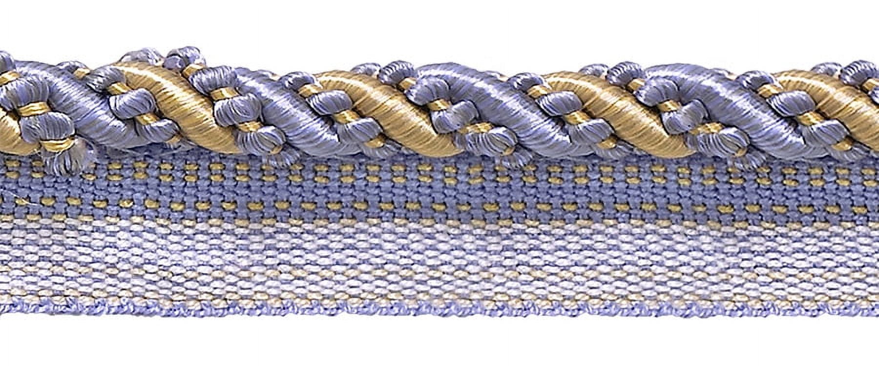 4/16" (0.5cm) Medium Decorative Twisted Rope Cord with Lip | Cord Trim ...