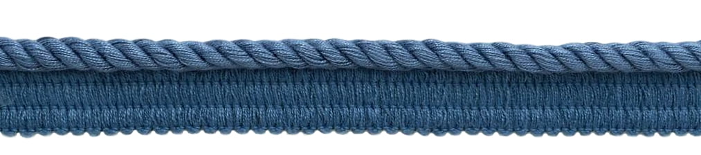 4/16" (0.5cm) Solid Collection Decorative Twisted Rope Cord Trim with ...