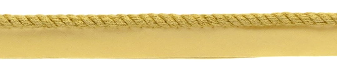 4/16" (0.5cm) Solid Twisted Rope Cord Trim with Lip # 0025S,, Antique ...