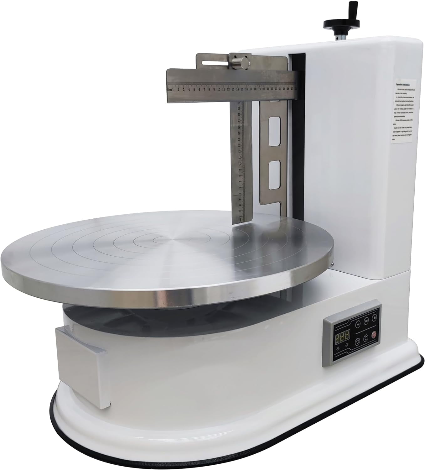 4-16" Cake Cream Spreading Coating Smearing Machine with LCD Operation ...