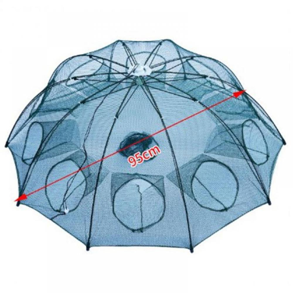 4-16 Hole Portable Automatic Hand Fishing Net Hexagon Fish Network ...