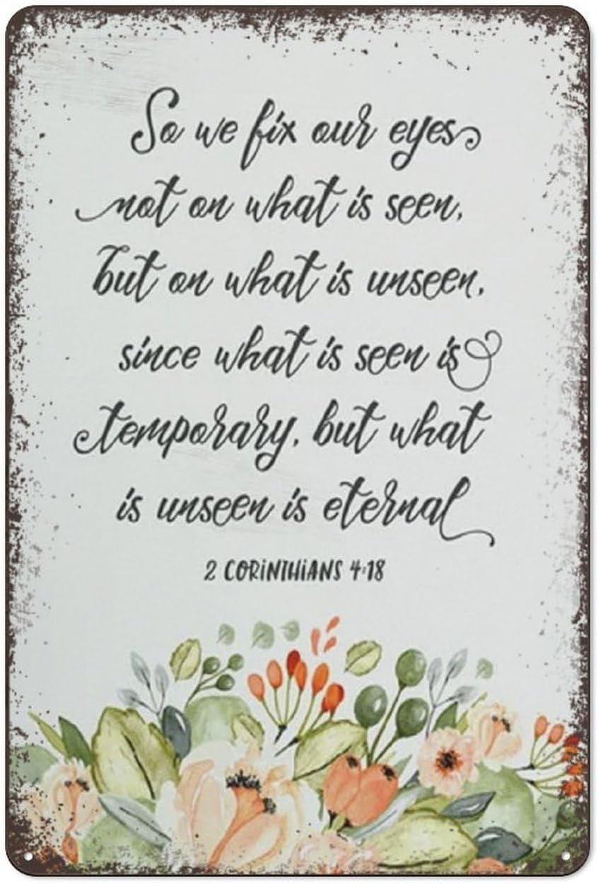 4：18,Verse Farmhouse Decor,Antique Bible Verse,Rustic Sign,Personalized ...