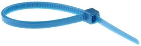4", 18 lb. Blue Cable Ties - (pack of 100) - Walmart.com