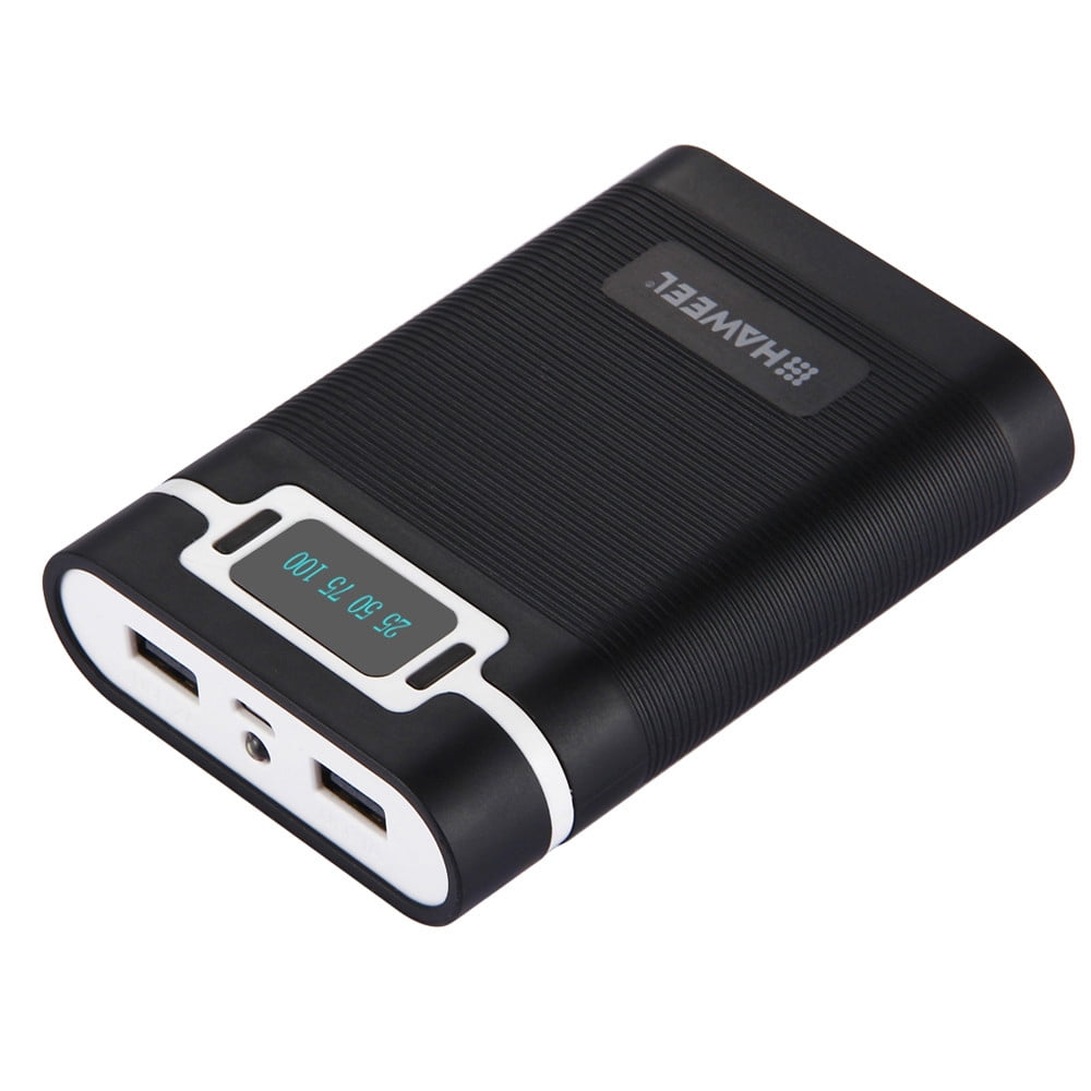 4 18650 Portable USB C Display Charger With 2 Output Ports For Phone ...