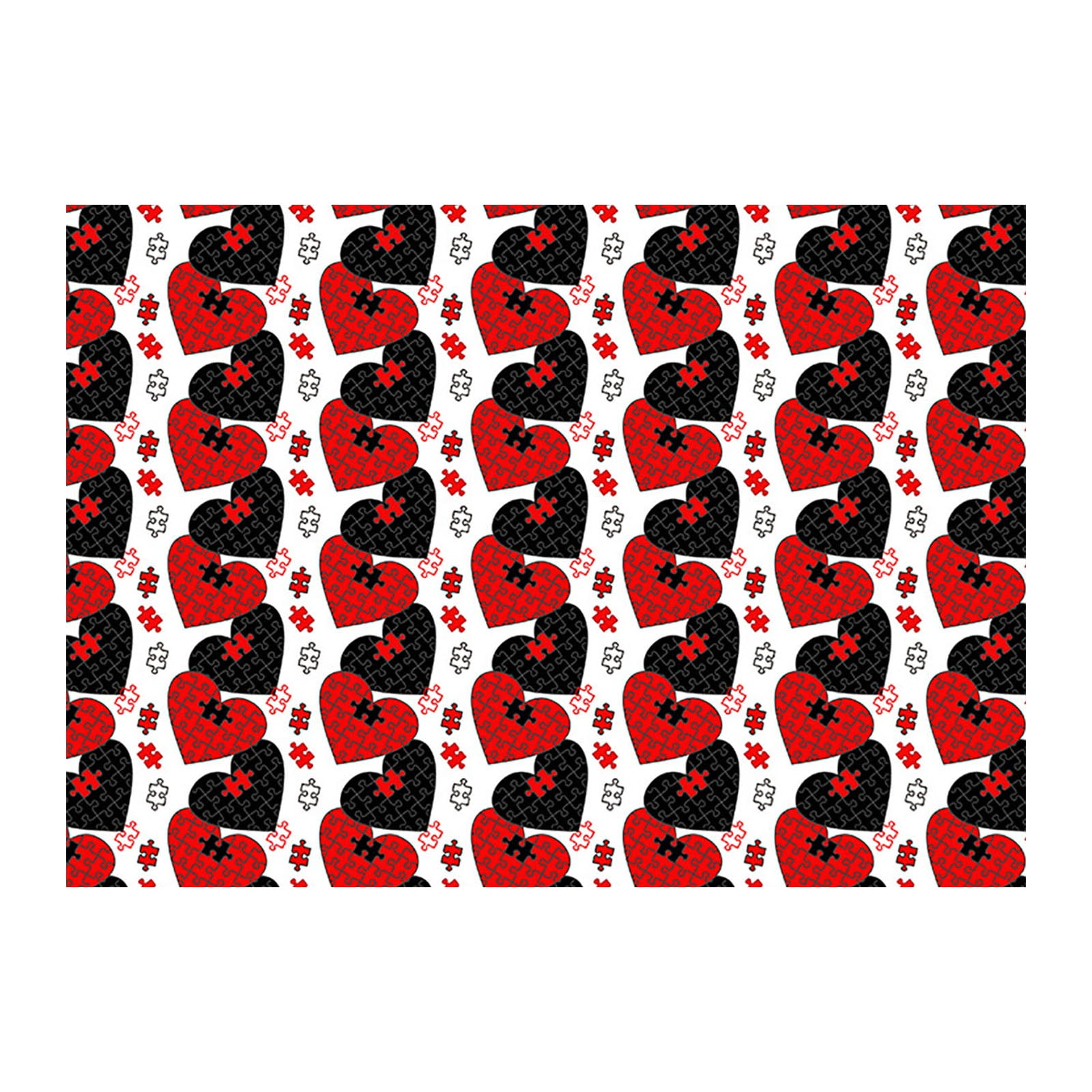 4/1PCS Valentine’s Day Wrapping Paper Love Heart Gift Wrapping Paper ...