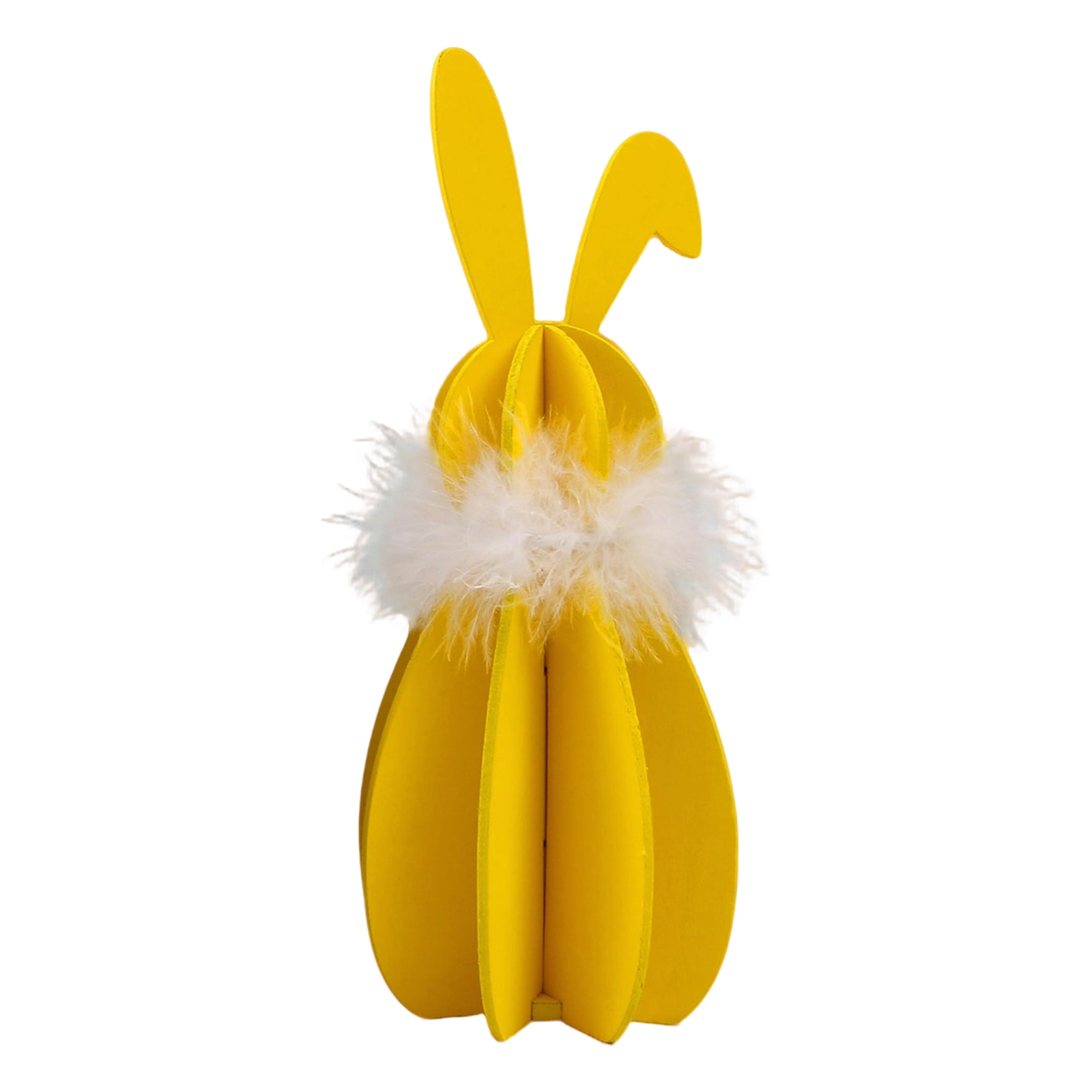 4/1pcs Easter Easter Colorful Rabbit Decoration Wooden Living Room ...