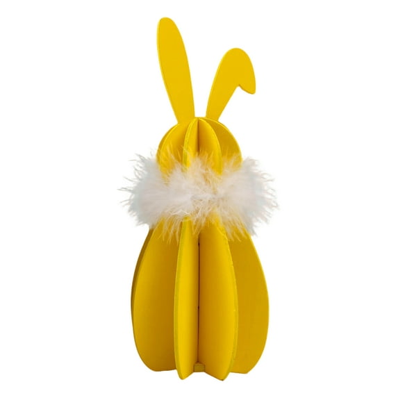 4/1pcs Easter Easter Colorful Rabbit Decoration Wooden Living Room ...