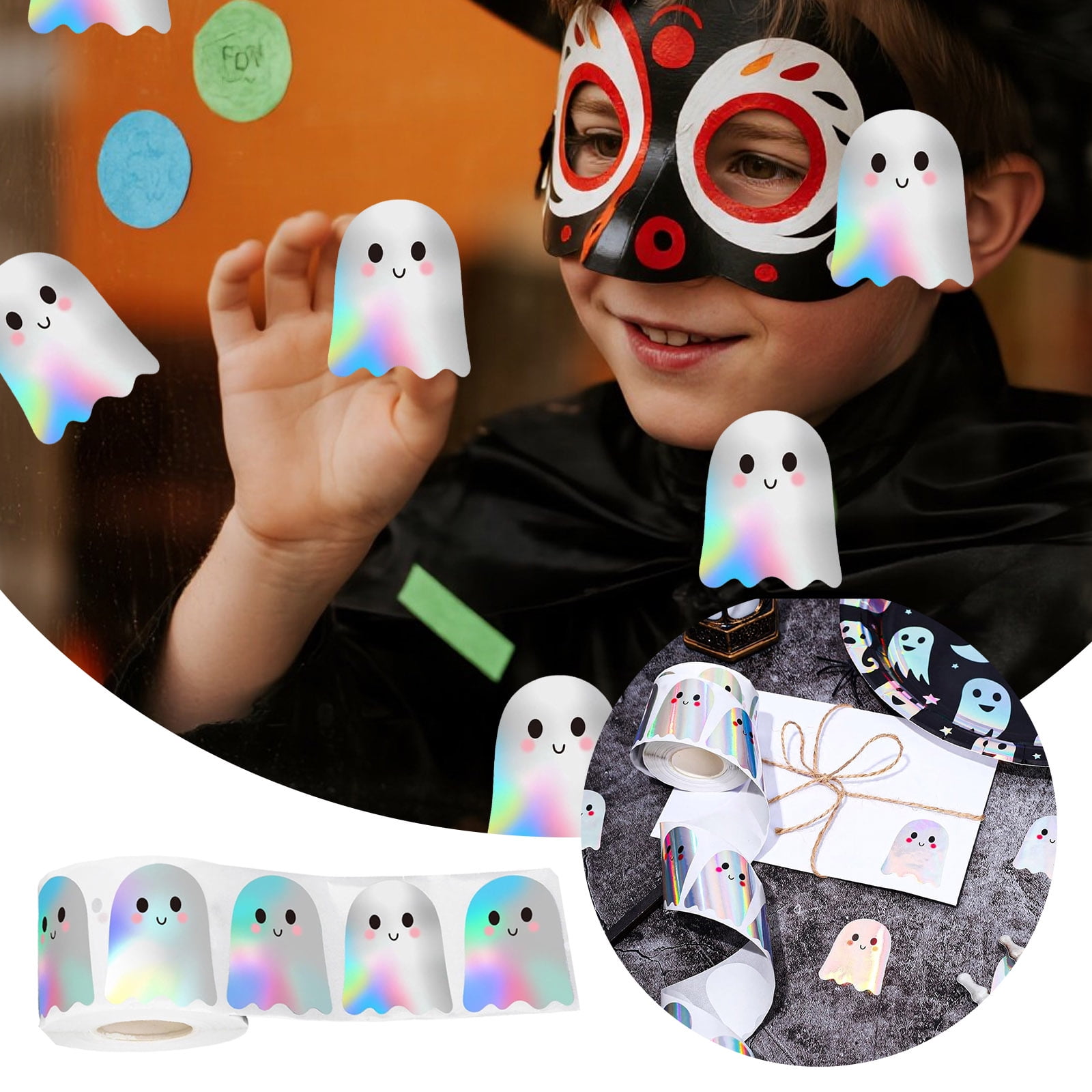 4/2/1 Roll HalloweenGhost Bulletin Board Border Ghost Die Cut Triming ...