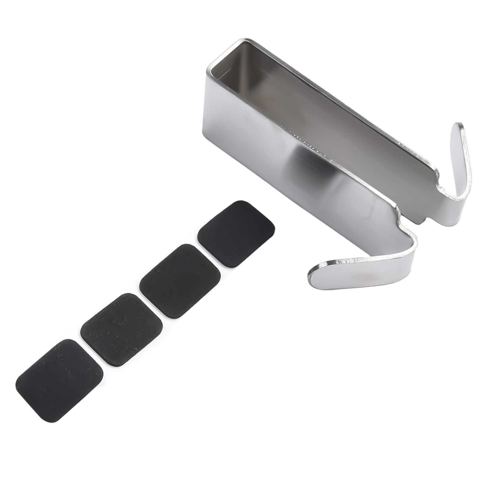 4/2/1pcs Stainless Steel Double Side Hook Bathroom Shower Doors Hooks ...