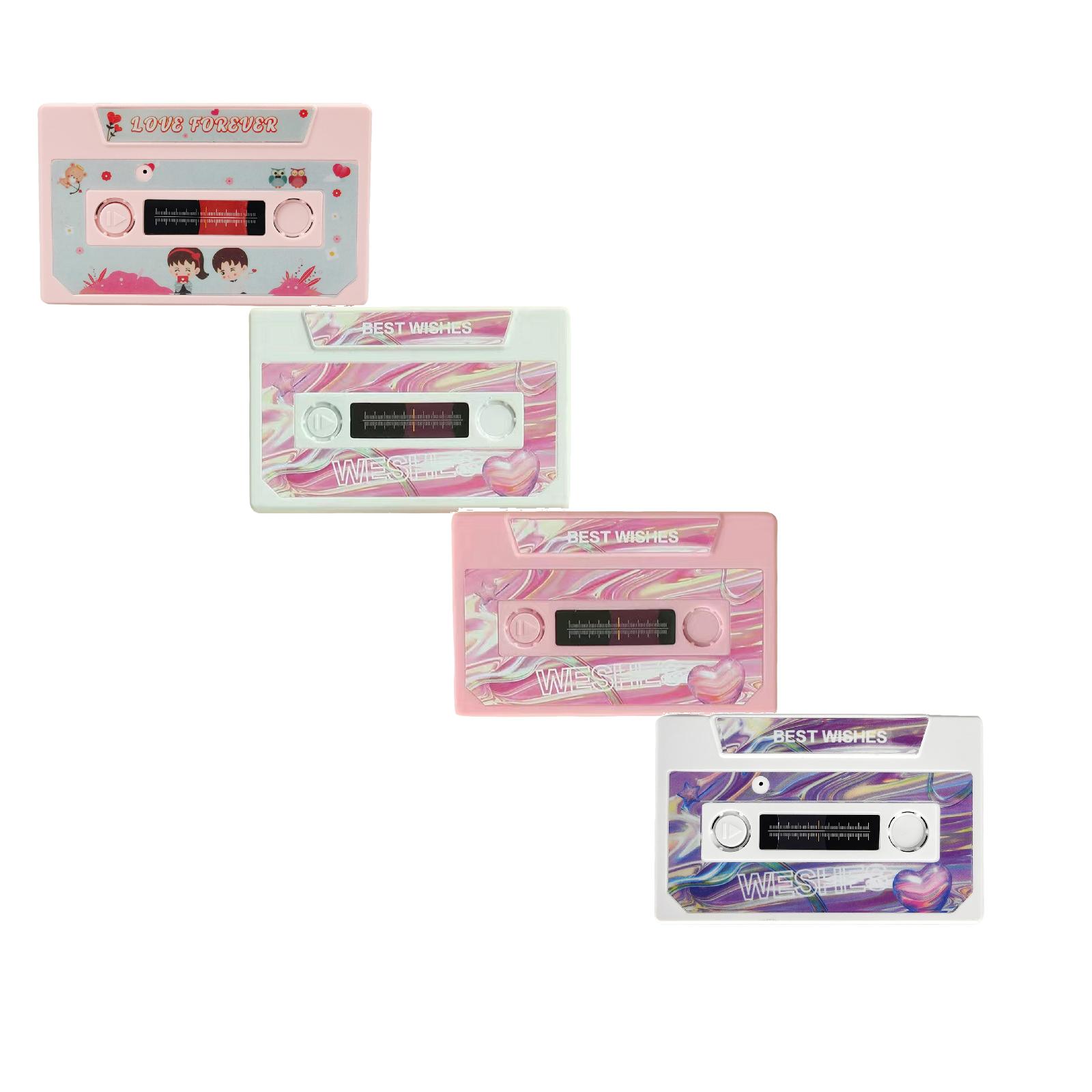 4/2/1pcs Valentine'S Day Recordable Greeting Card 60 Seconds Blank ...