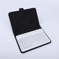 4.2-6.8 Inch Android Phone Leather Case Keyboard - Black Leather ...