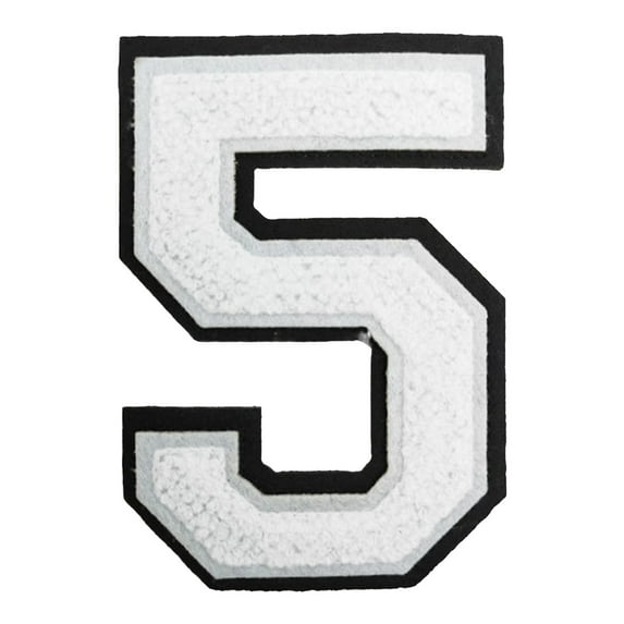 4.2 Inch Iron-On Letters Numbers, Fabric Alphabet Numerals for Clothing ...