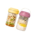 4/2 Piece Set Of Foldable Spoon Storage Jars For Cereal Nut Yogurts And ...