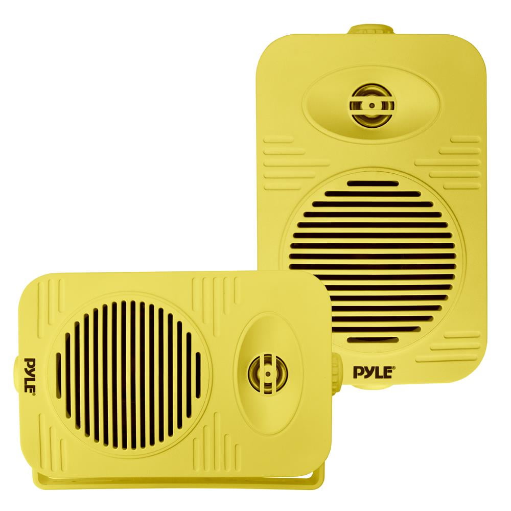 4” 2-Way Indoor/Outdoor Bluetooth Speaker System - 1/2” High Compliance ...