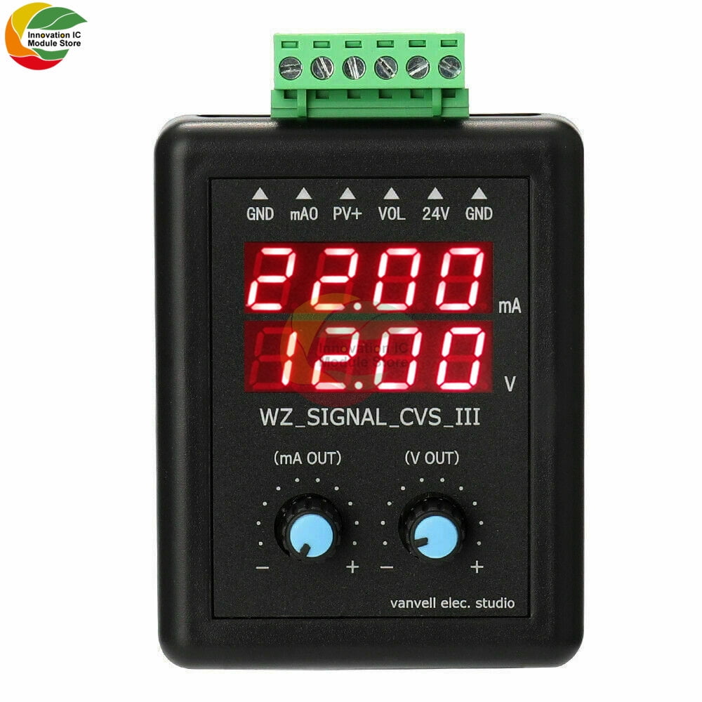 4-20mA signal generator 24V current voltage transmitter calibrator ...