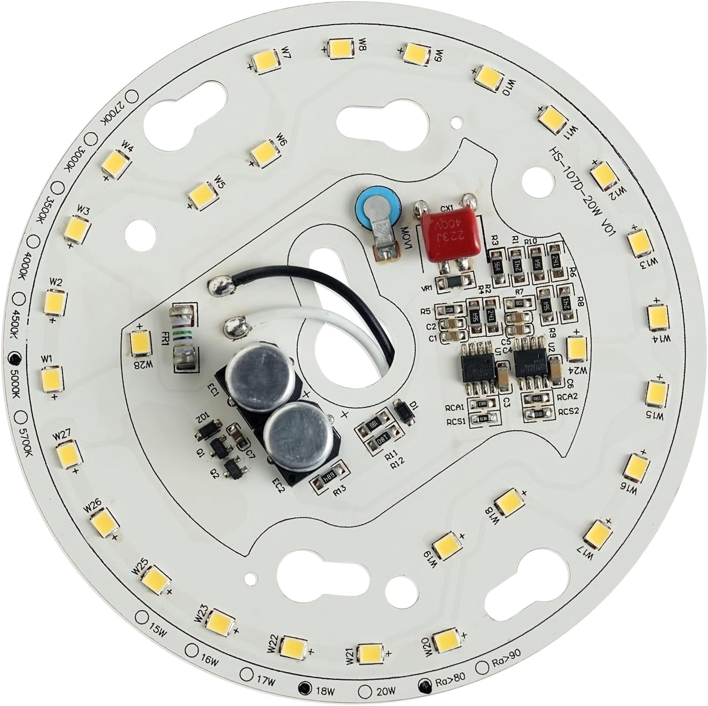 4.21'' 18w LED Ceiling Fan Light retrofit kit,Ceiling Light Replacement ...