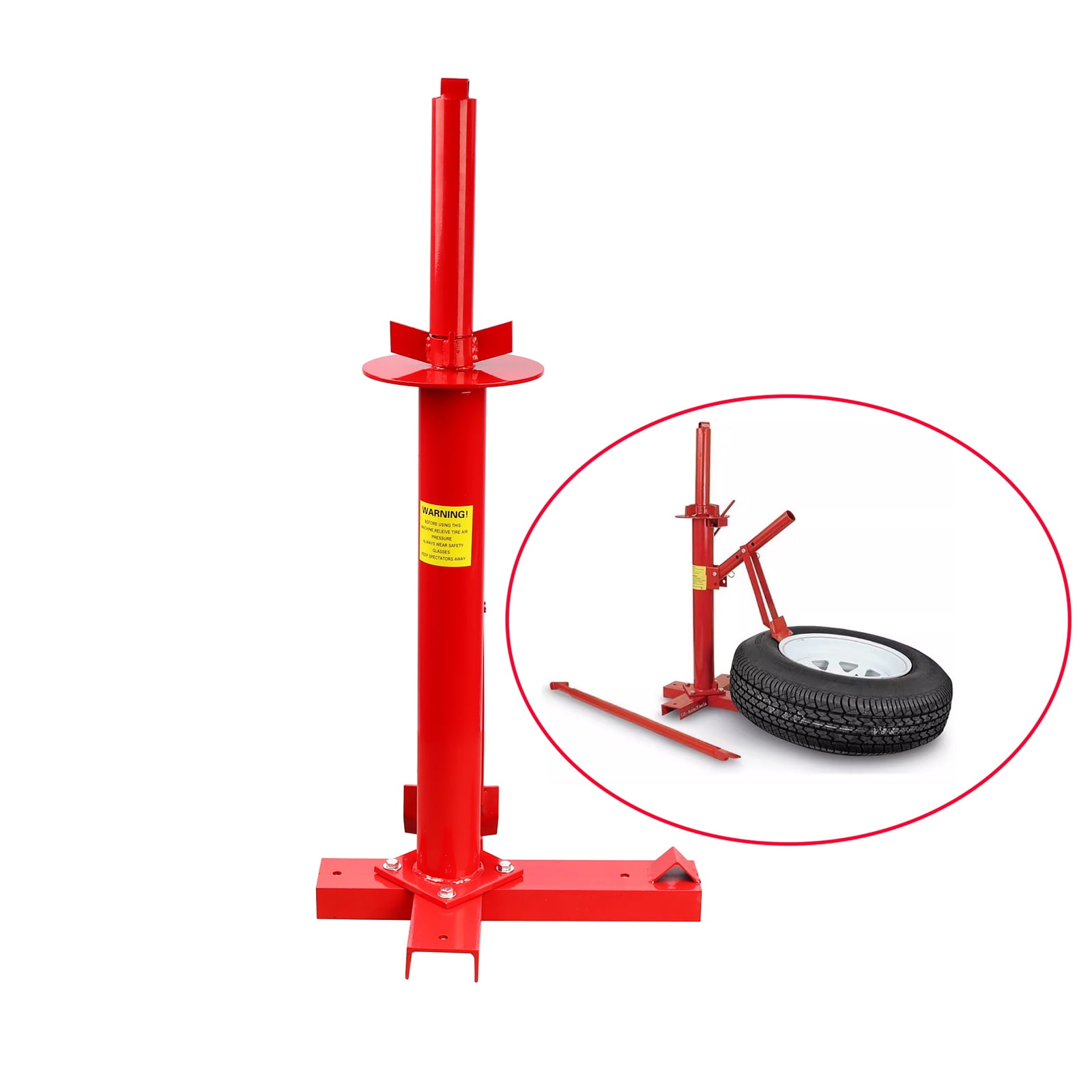 4"-21" Manual Tire Changer Portable Vacuum Tire Changer Car Tire ...