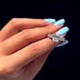 4.25 Carat Oval Diamond Ring IGI Certified Lab Grown E F VVS 18k White ...