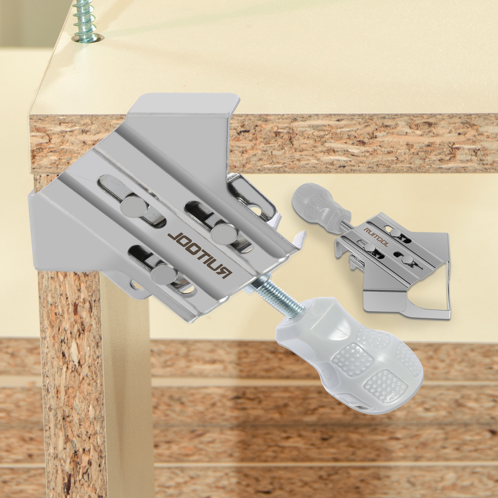 4/2Pcs Corner Clamps Adjustable 90 Degree Wood Clamps Multipurpose ...