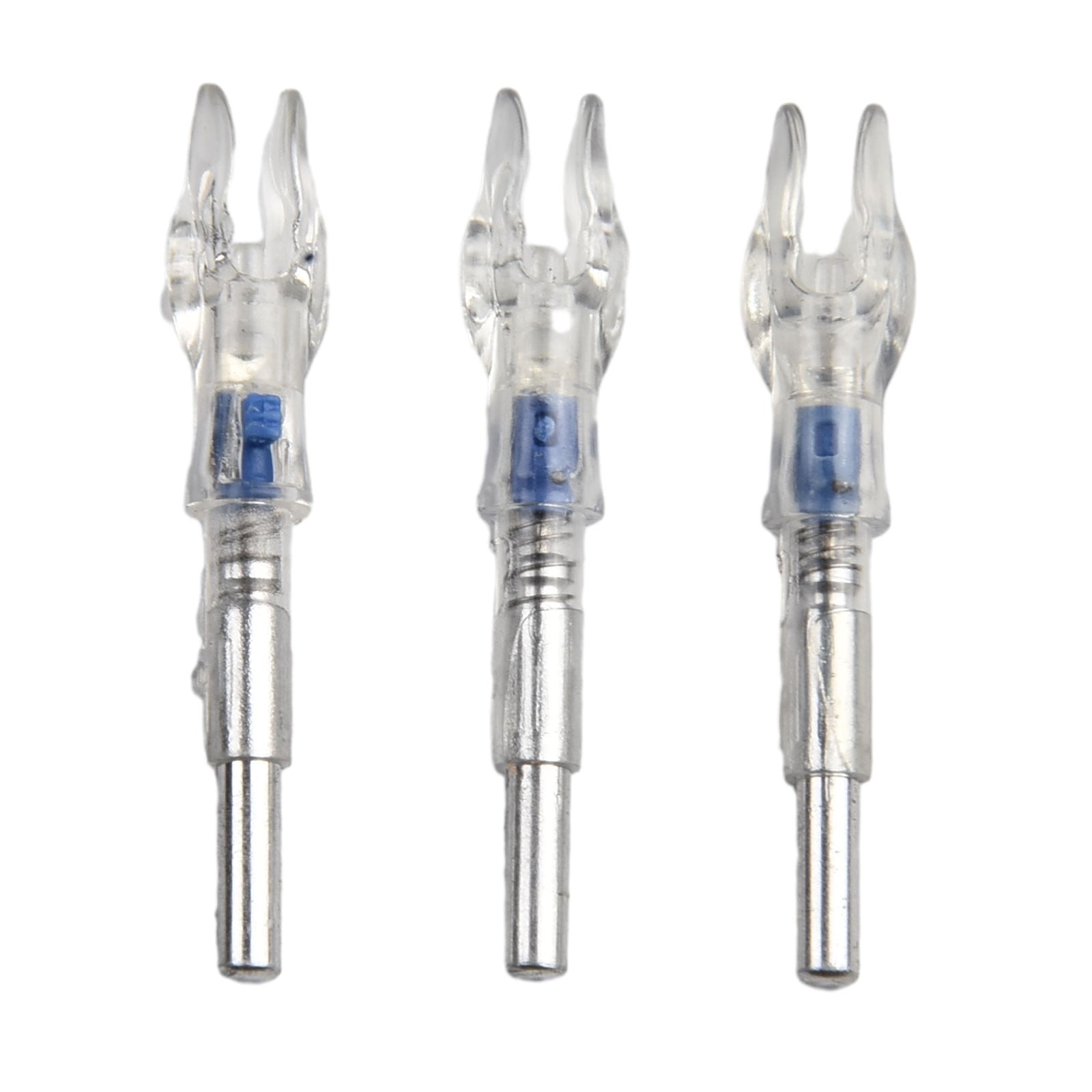 4.2mm LED Lighted Arrow Nocks Tail 3PC Compound Recurve Bow Hunting ...