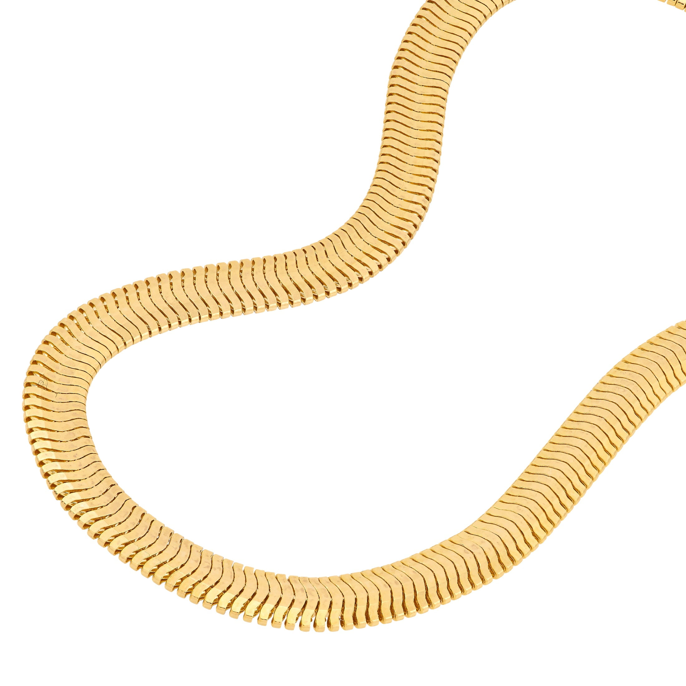 4.2mm Light Oval Snake Chain with Lobster Lock - Walmart.com