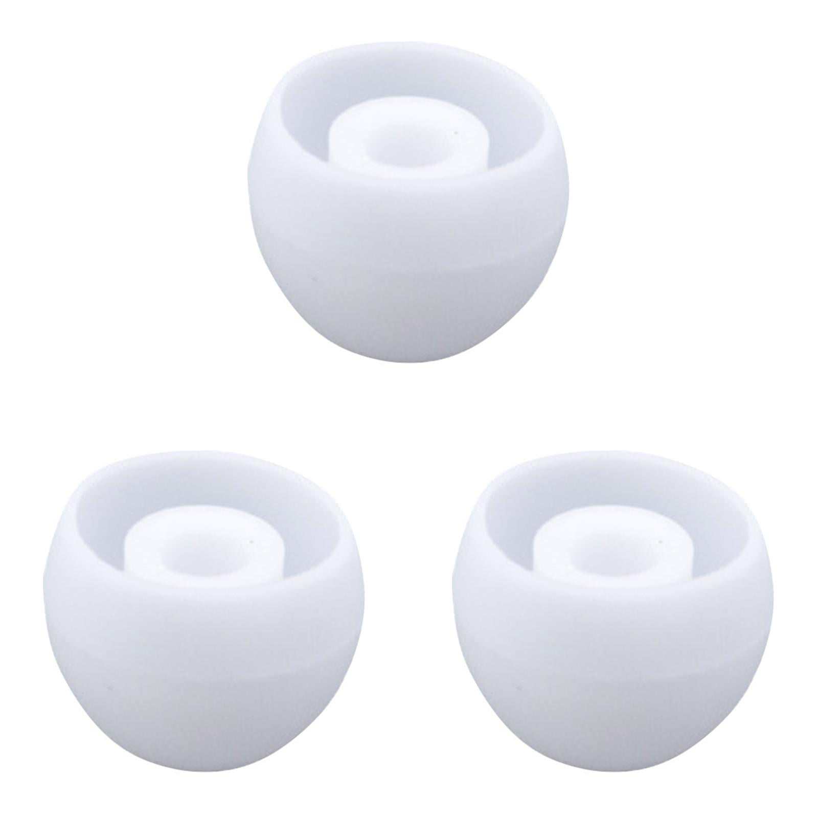 4/3/2/1 Pieces Ear Tips for In-Ear Headphones Silicone Replacement ...