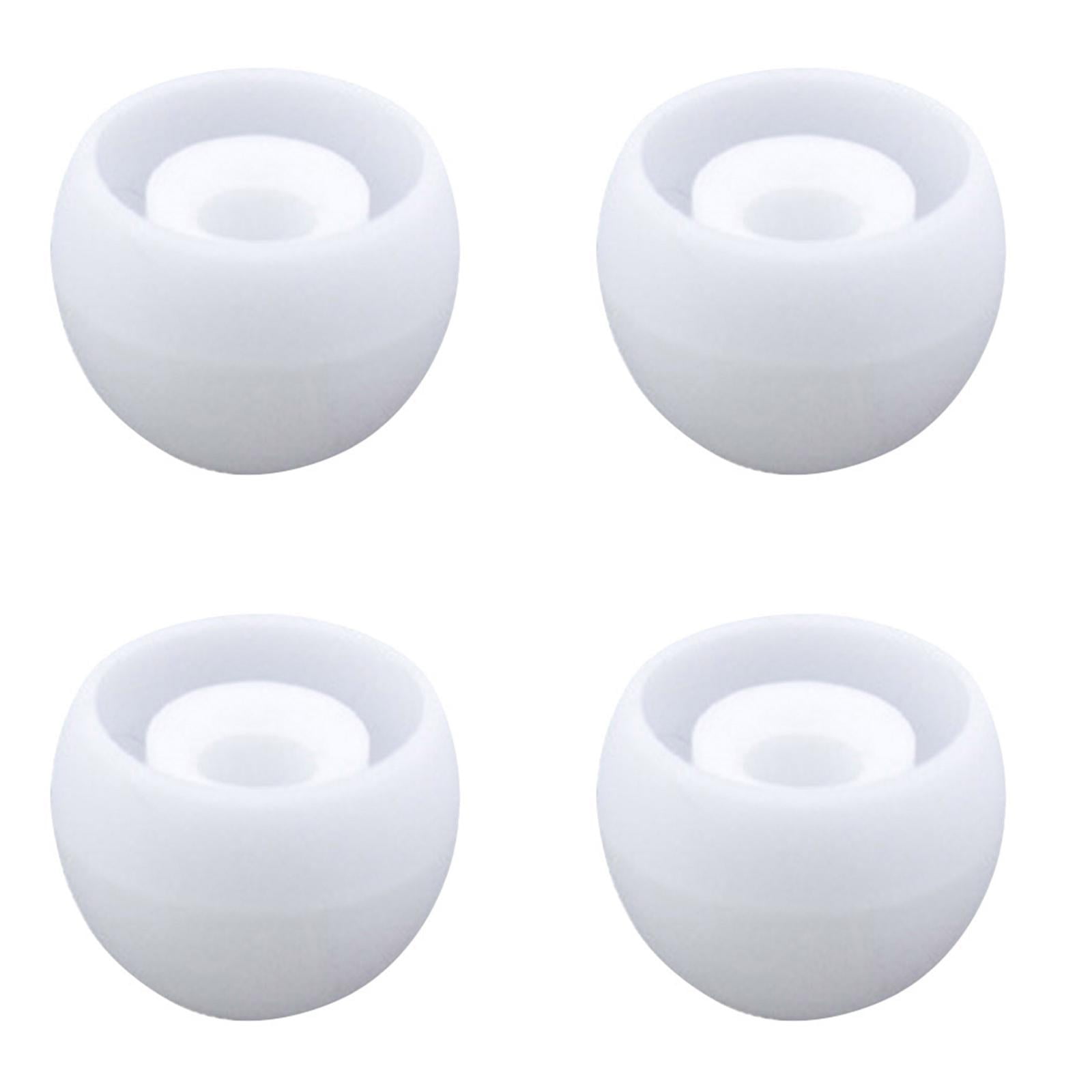 4/3/2/1 Pieces Ear Tips for In-Ear Headphones Silicone Replacement ...