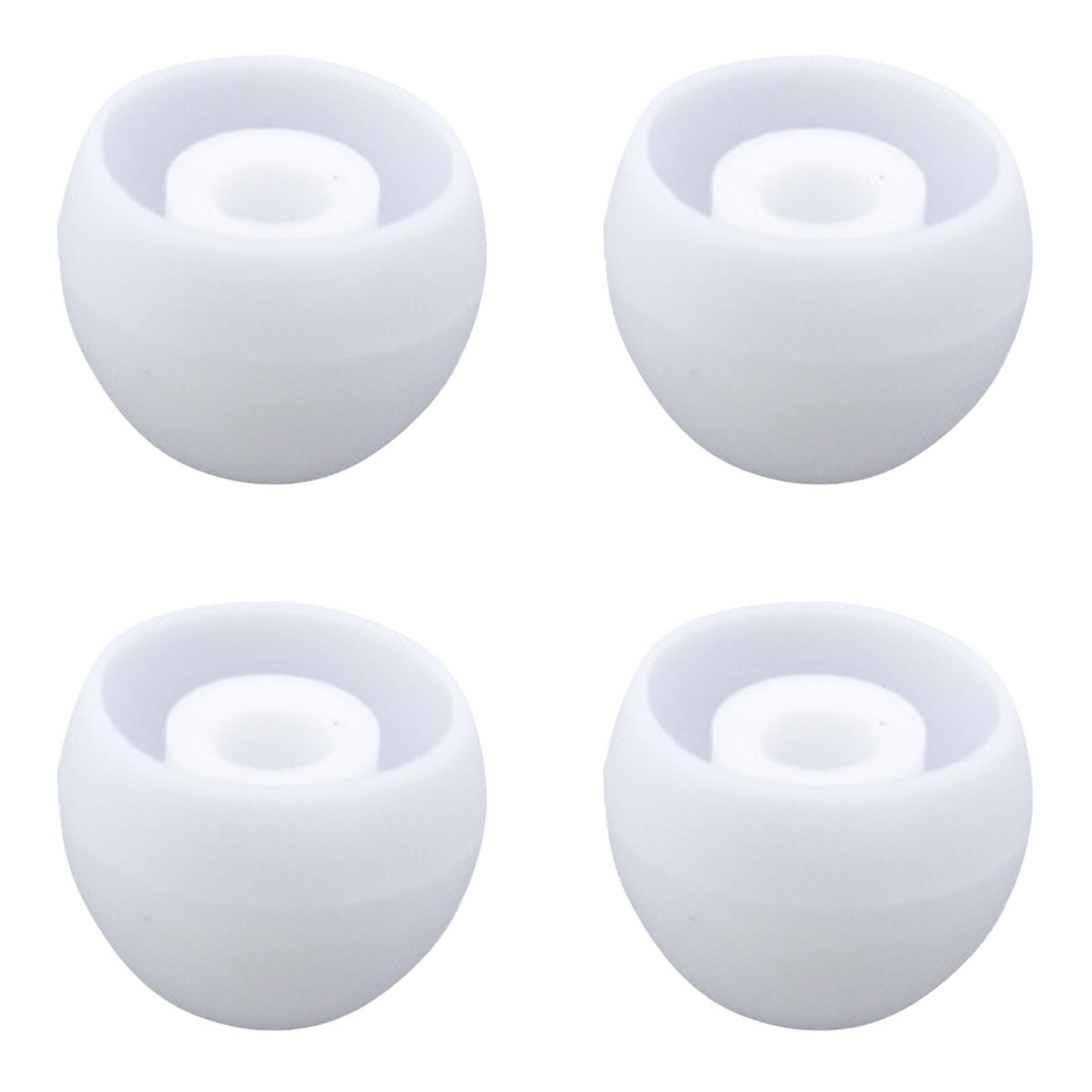 4/3/2/1 Pieces Ear Tips for In-Ear Headphones Silicone Replacement ...